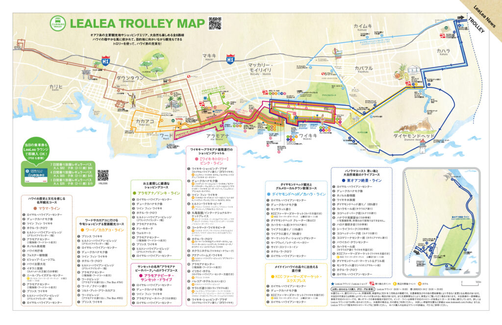 LEALEA TROLLEY MAP | LeaLea Magazine
